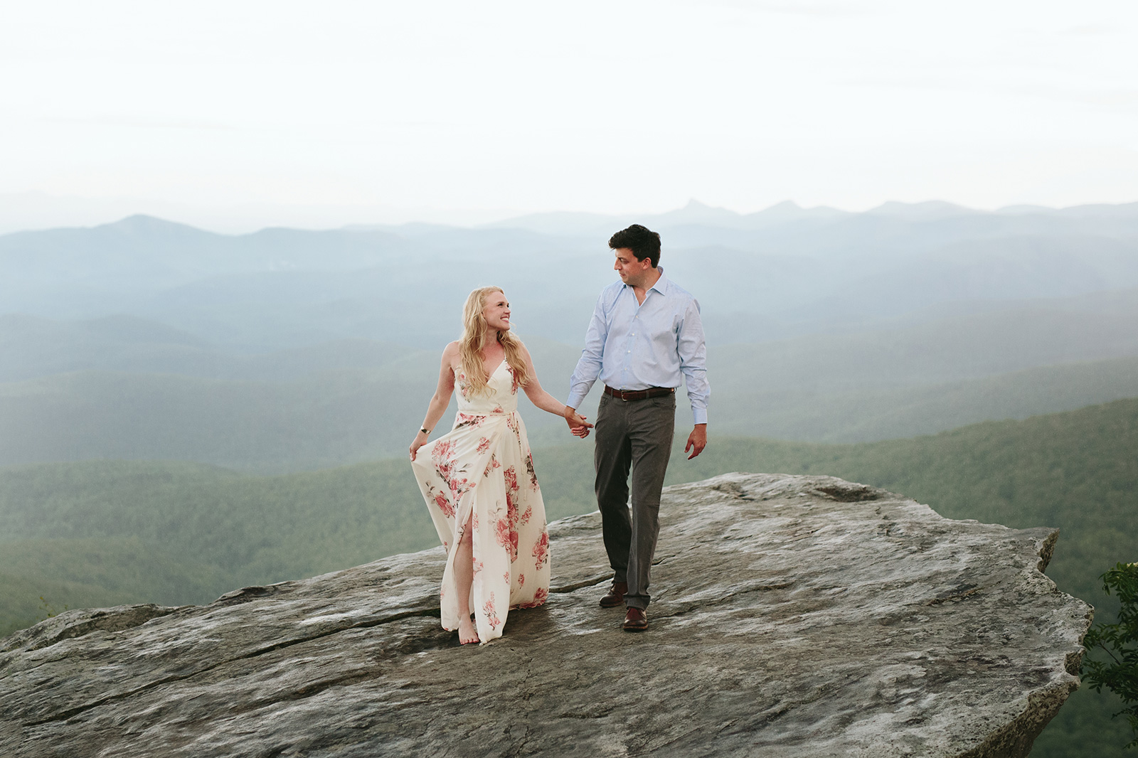 Blowing Rock Engagement Session // MorningWild Photography